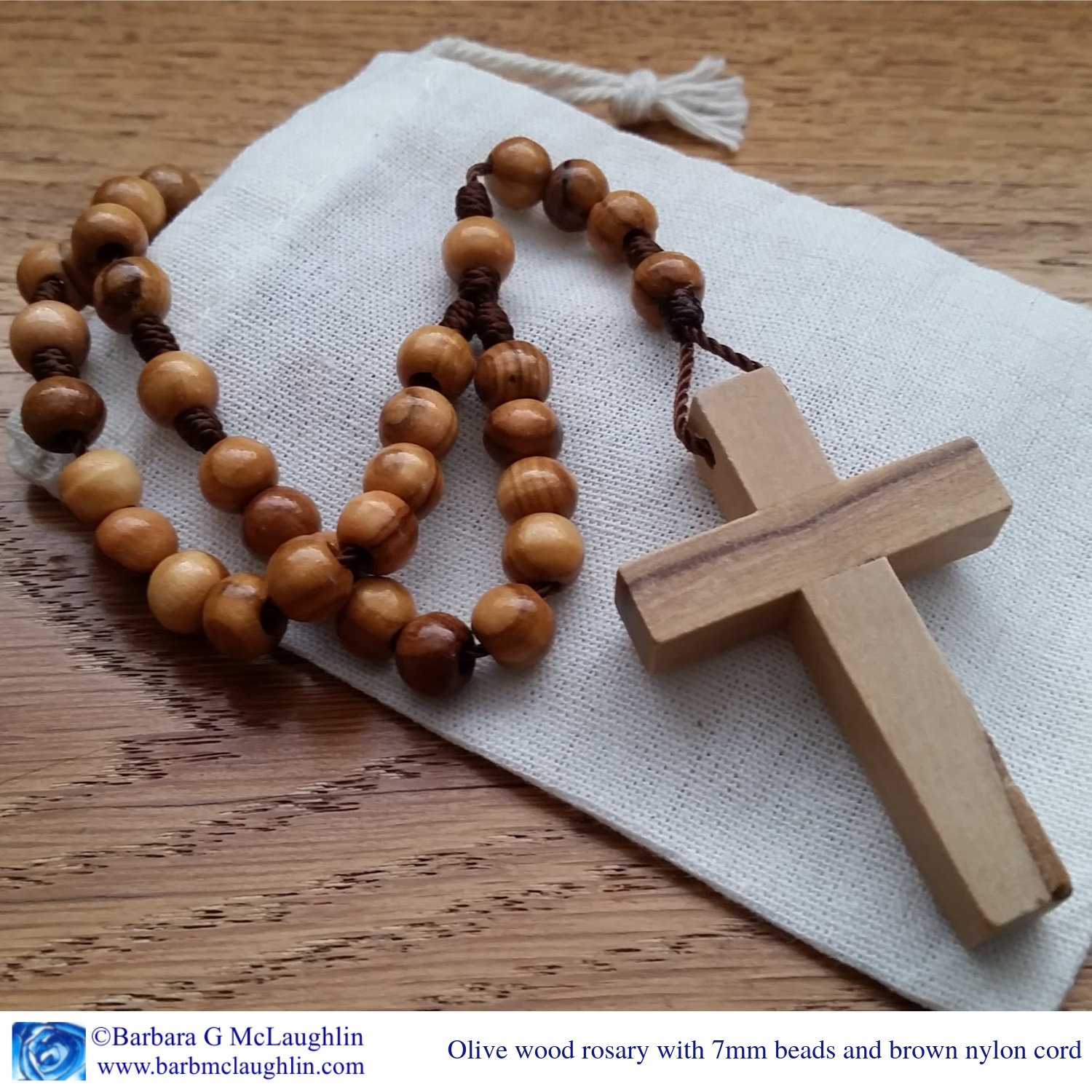New wooden rosaries! – Barbara G. McLaughlin