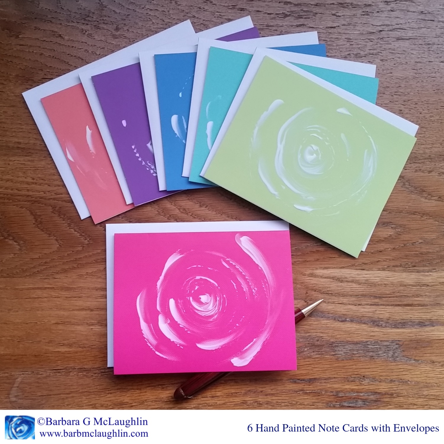 Hand Painted Cards – Barbara G. McLaughlin